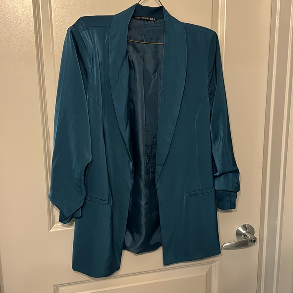 Jackets & Coats | Teal Blazer | Poshmark